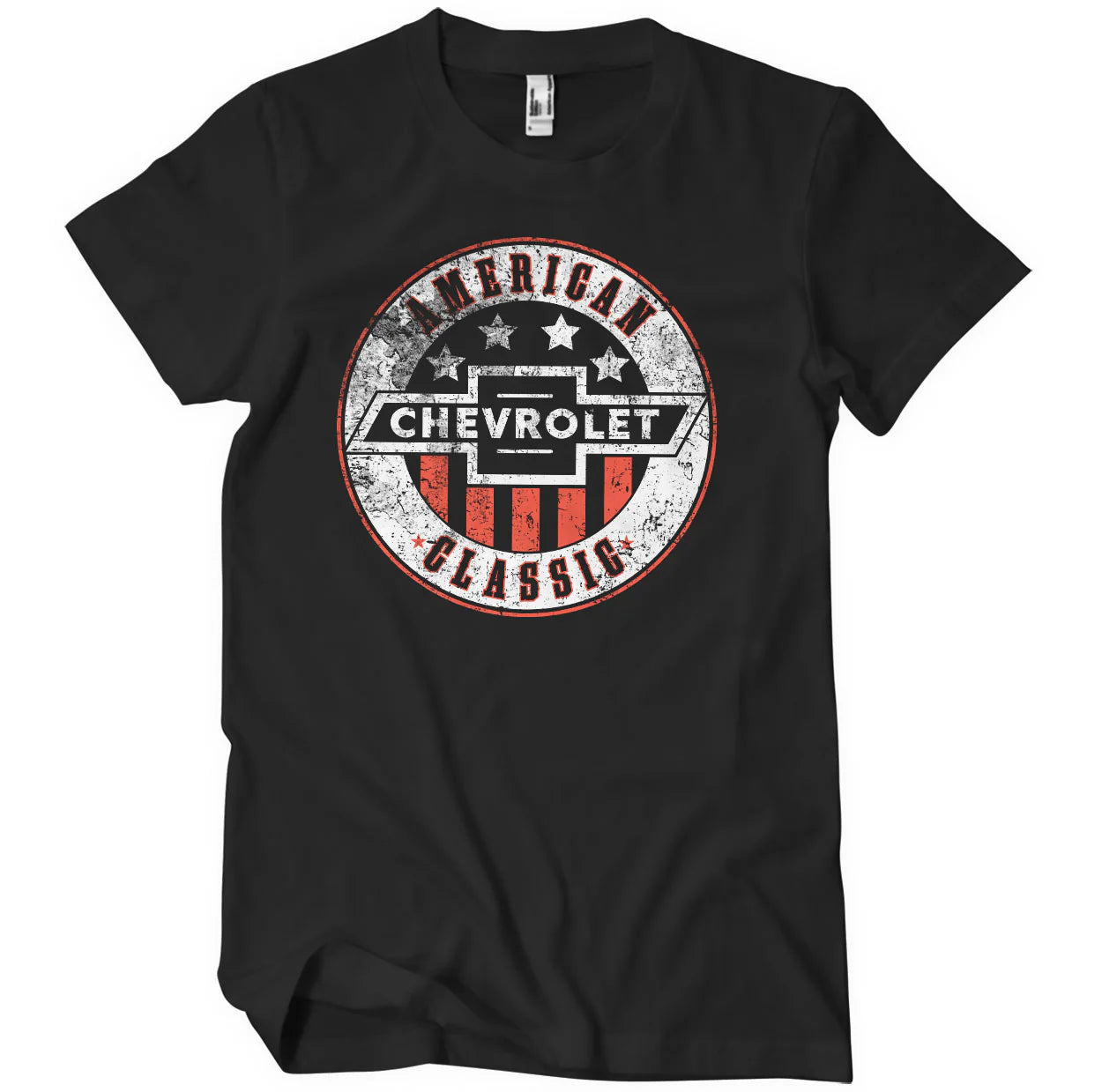 Chevrolet T-Shirt Chevrolet American Classic Washed Logo Schwarz ...