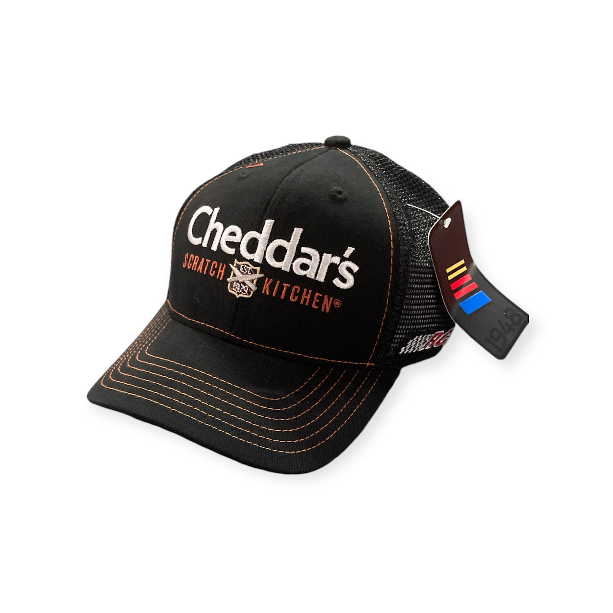 Kyle Busch Racing Uniform Trucker Cap Cheddars Schwarz – uscar-world